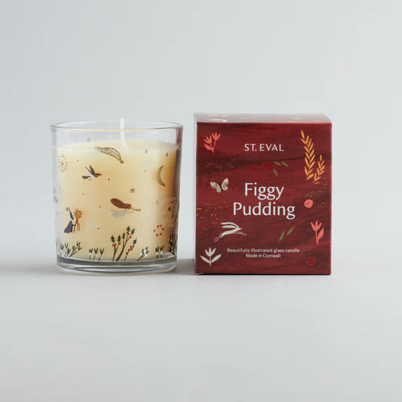 St Eval Christmas Wonderland Glass Candle - Figgy Pudding – Janet Bell ...