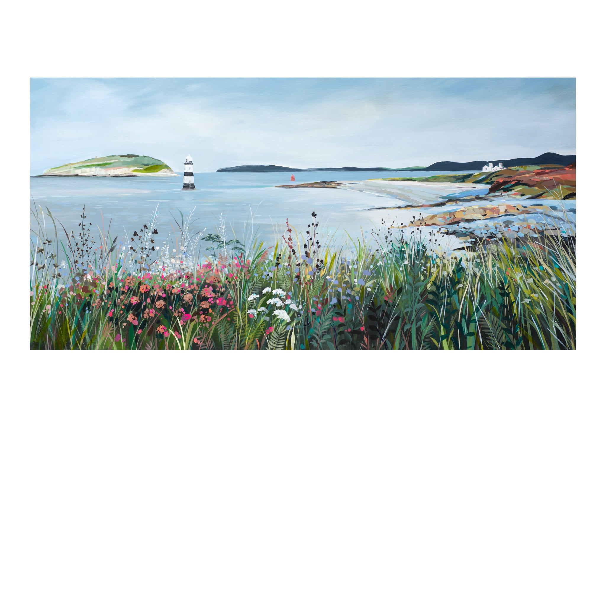 Autumn at Penmon Canvas by Janet Bell – Janet Bell Gallery & Lifestyle ...
