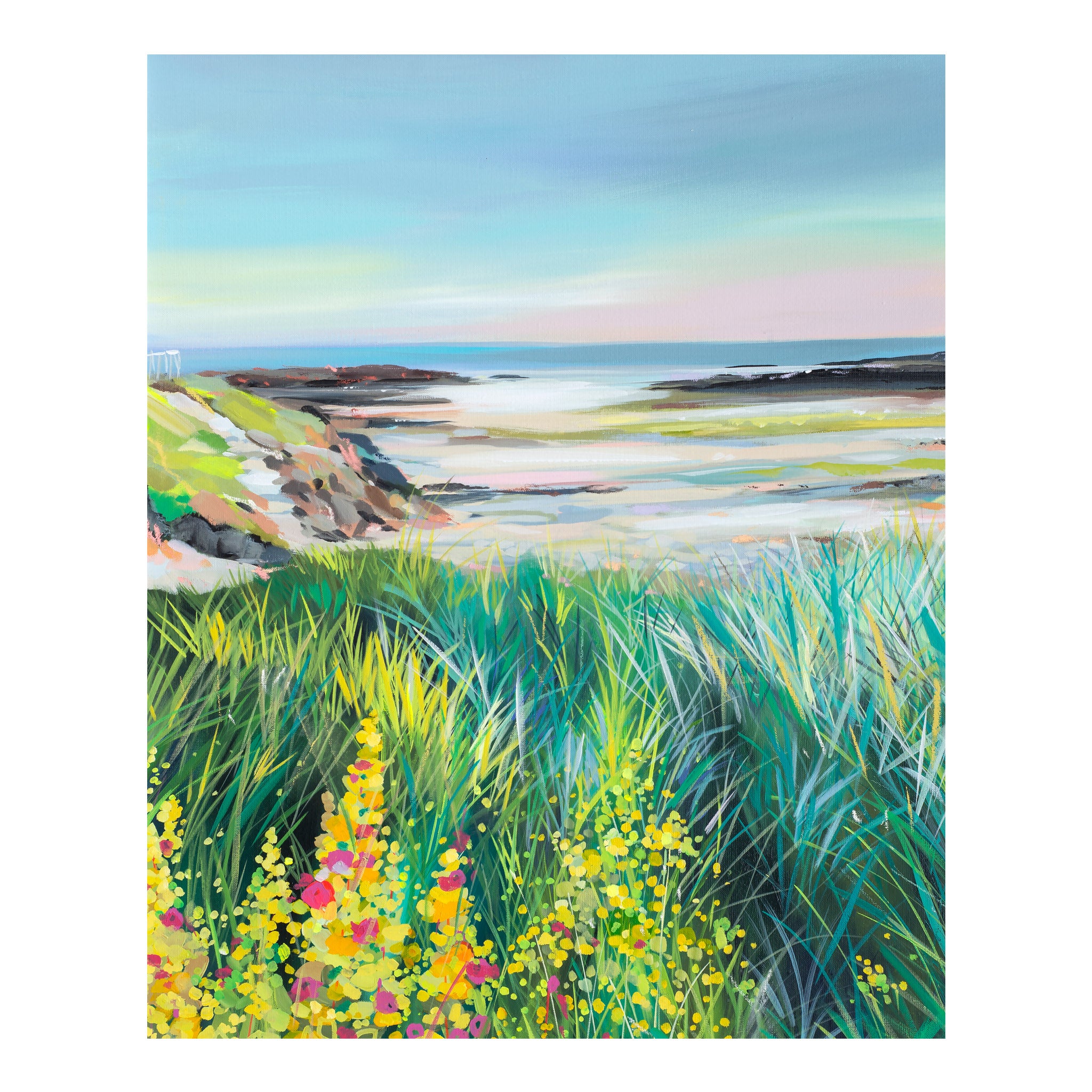 Boating Pool - Original Acrylic by Janet Bell – Janet Bell Gallery ...