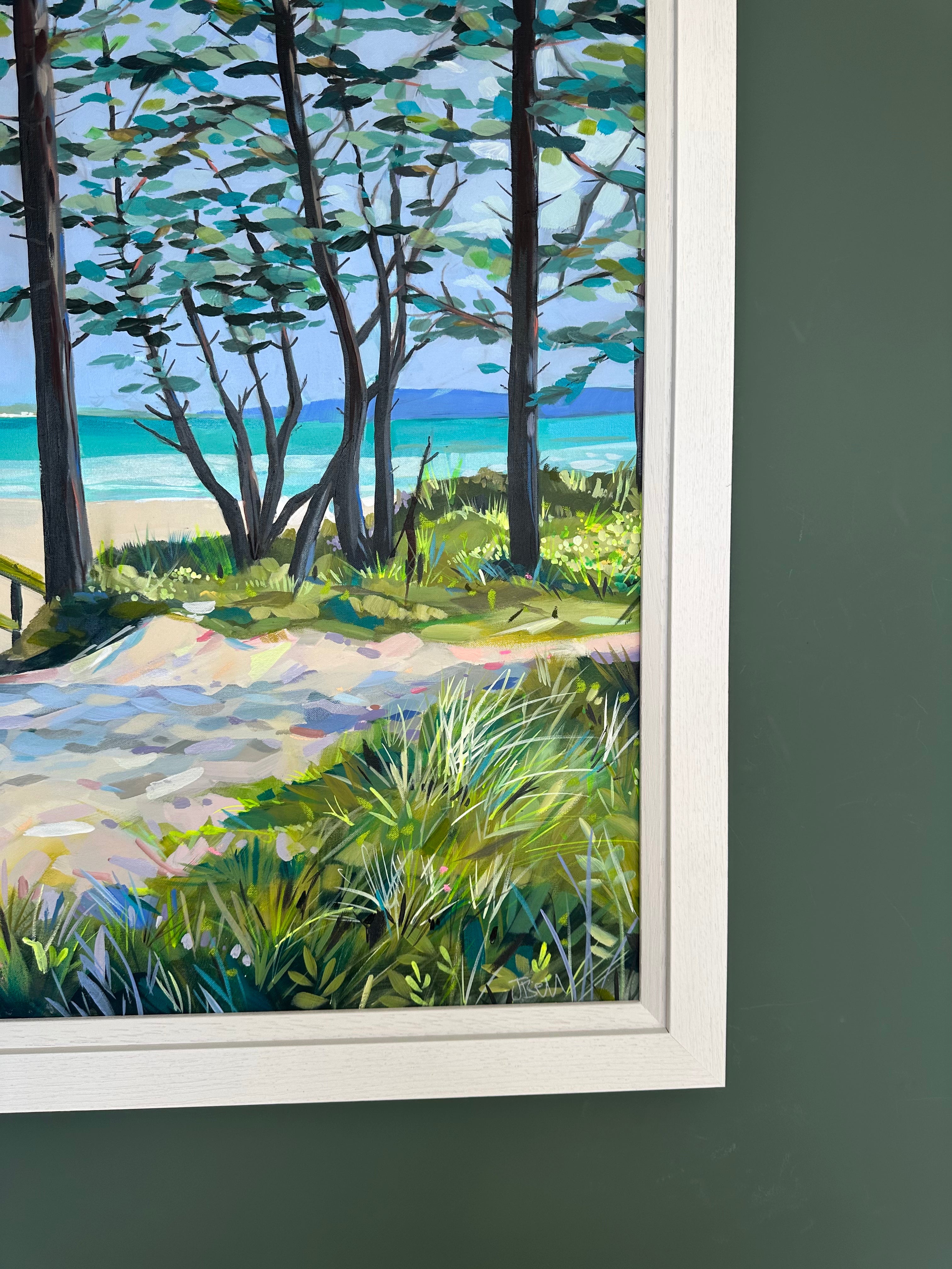 Silver Bay - Original Acrylic by Janet Bell – Janet Bell Gallery ...