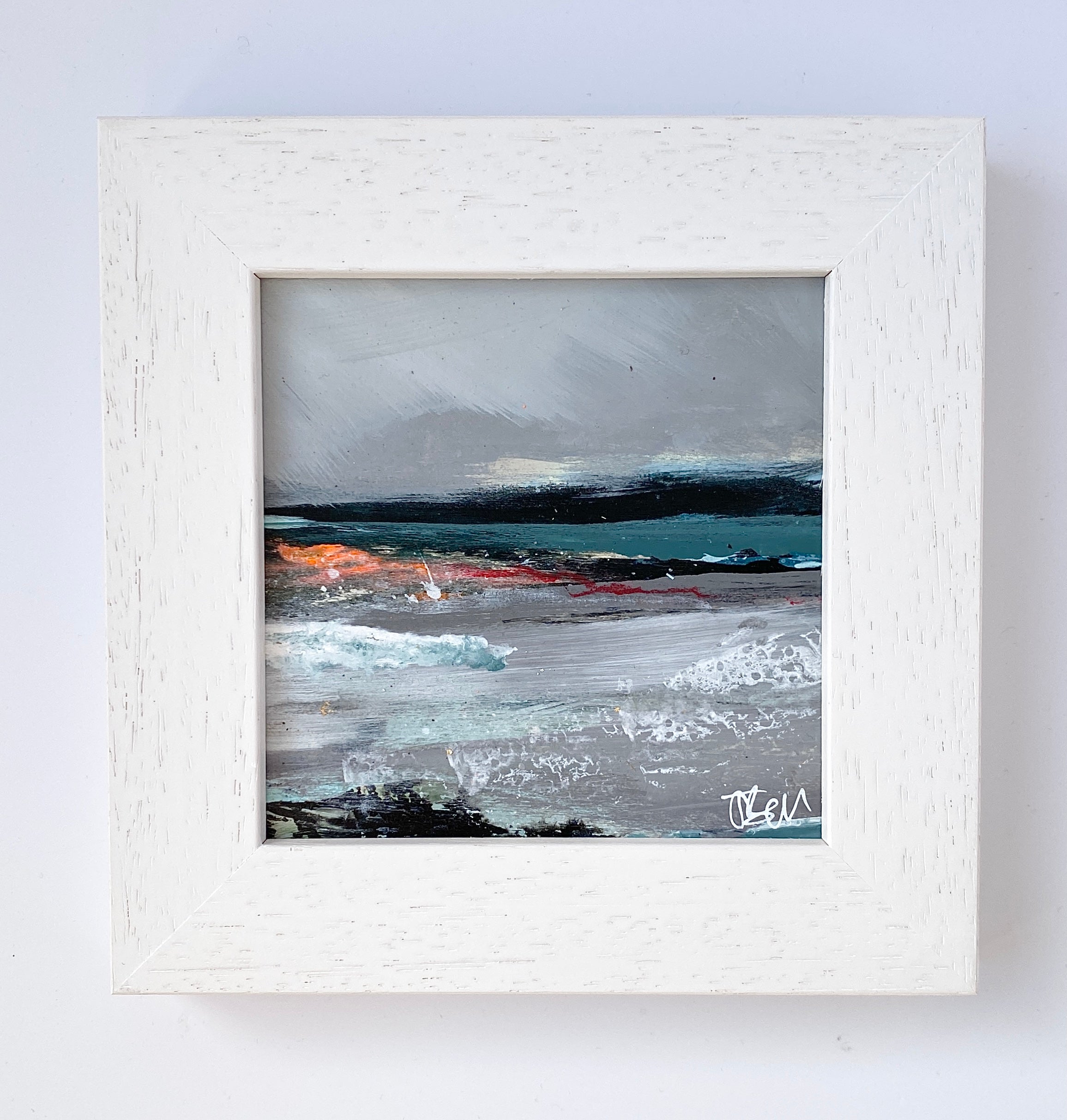 Sea Foaming - Original Acrylic by Janet Bell – Janet Bell Gallery ...