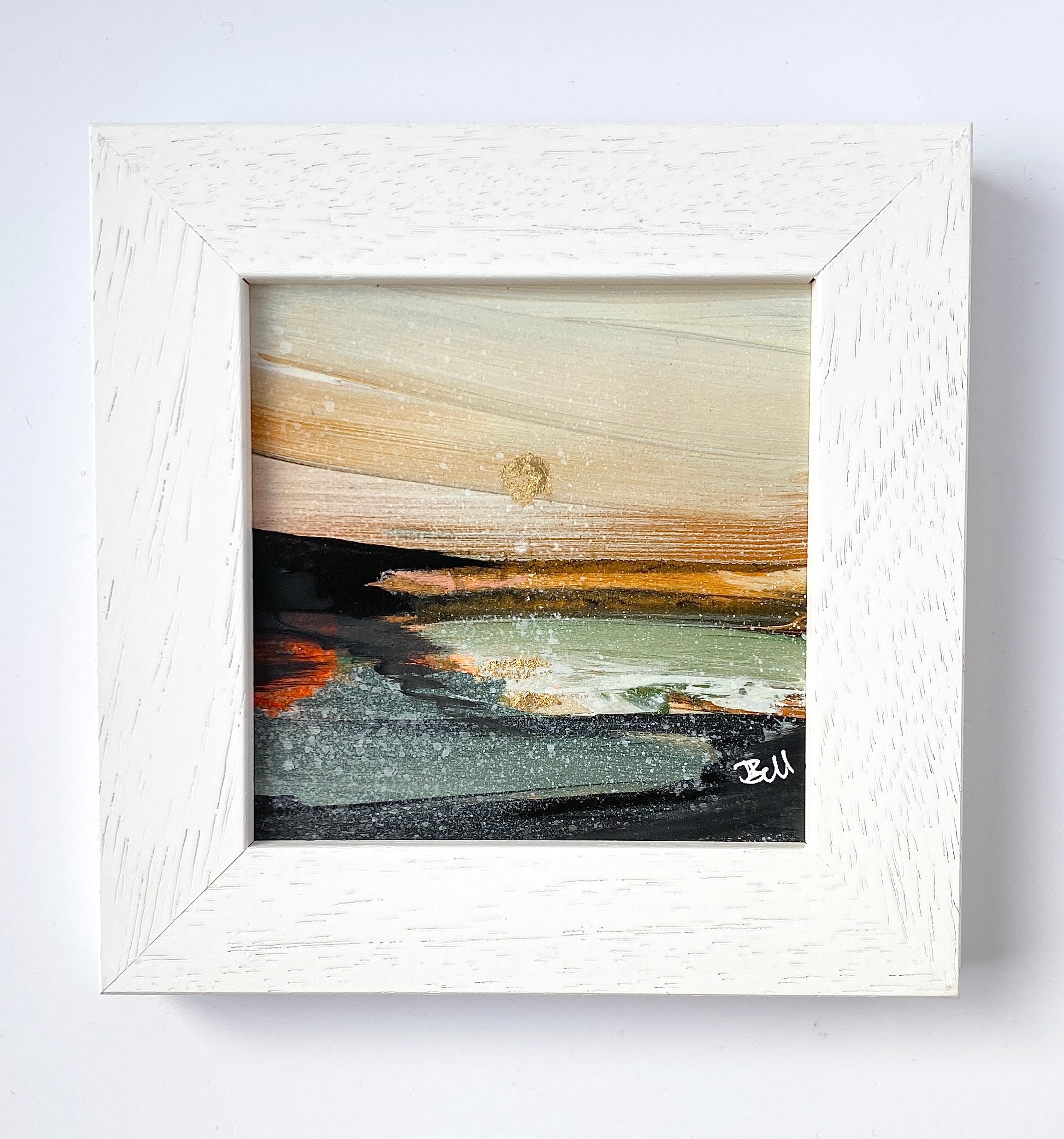 Golden Hour - Original Acrylic by Janet Bell – Janet Bell Gallery ...