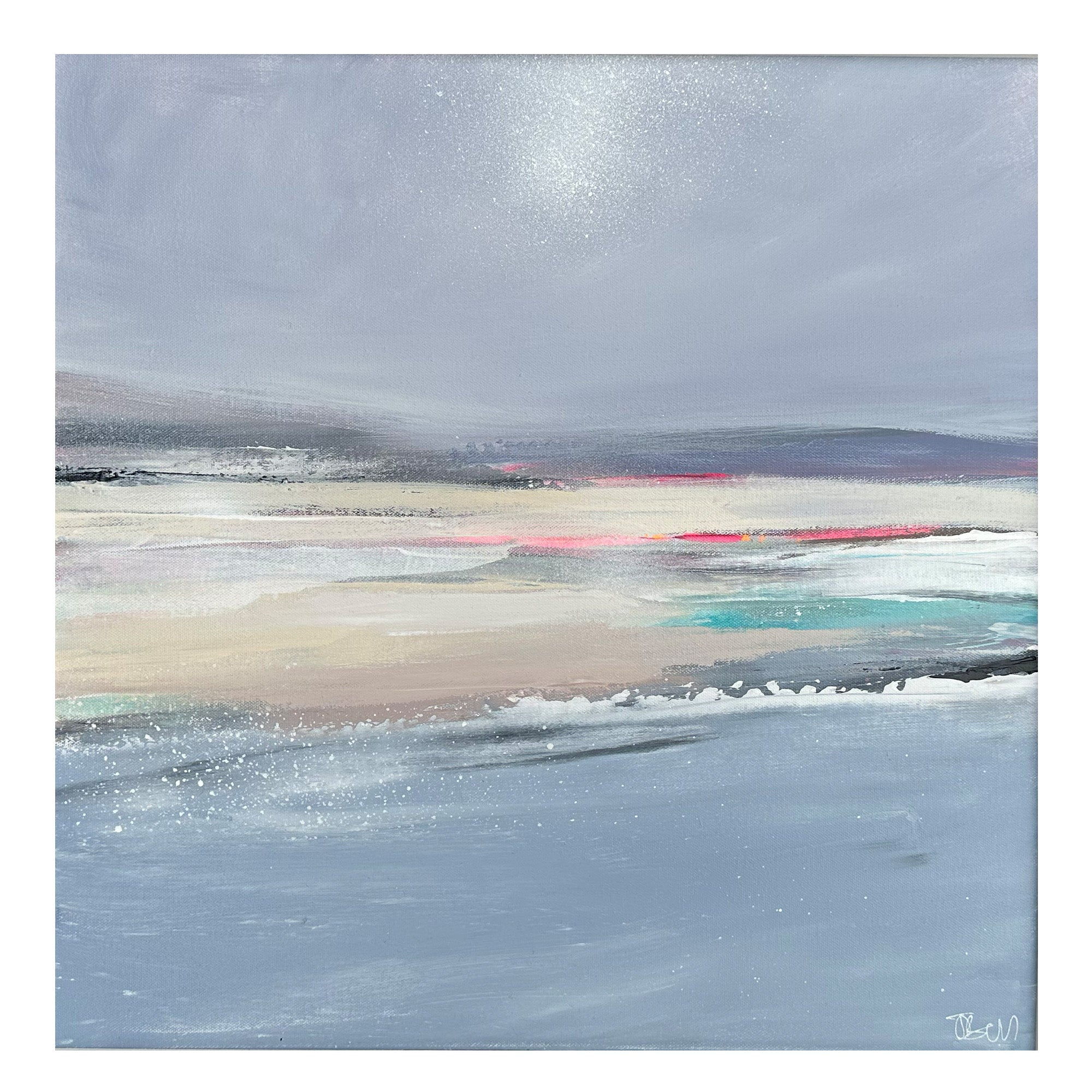 Lilac Morning, Broad Beach - Original Acrylic by Janet Bell – Janet ...