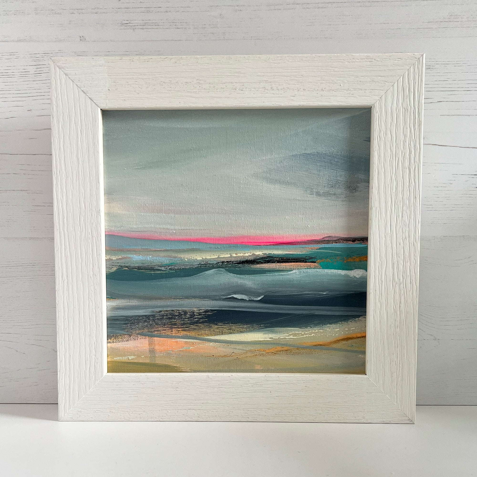 Neon Horizon - Original Acrylic by Janet Bell – Janet Bell Gallery ...
