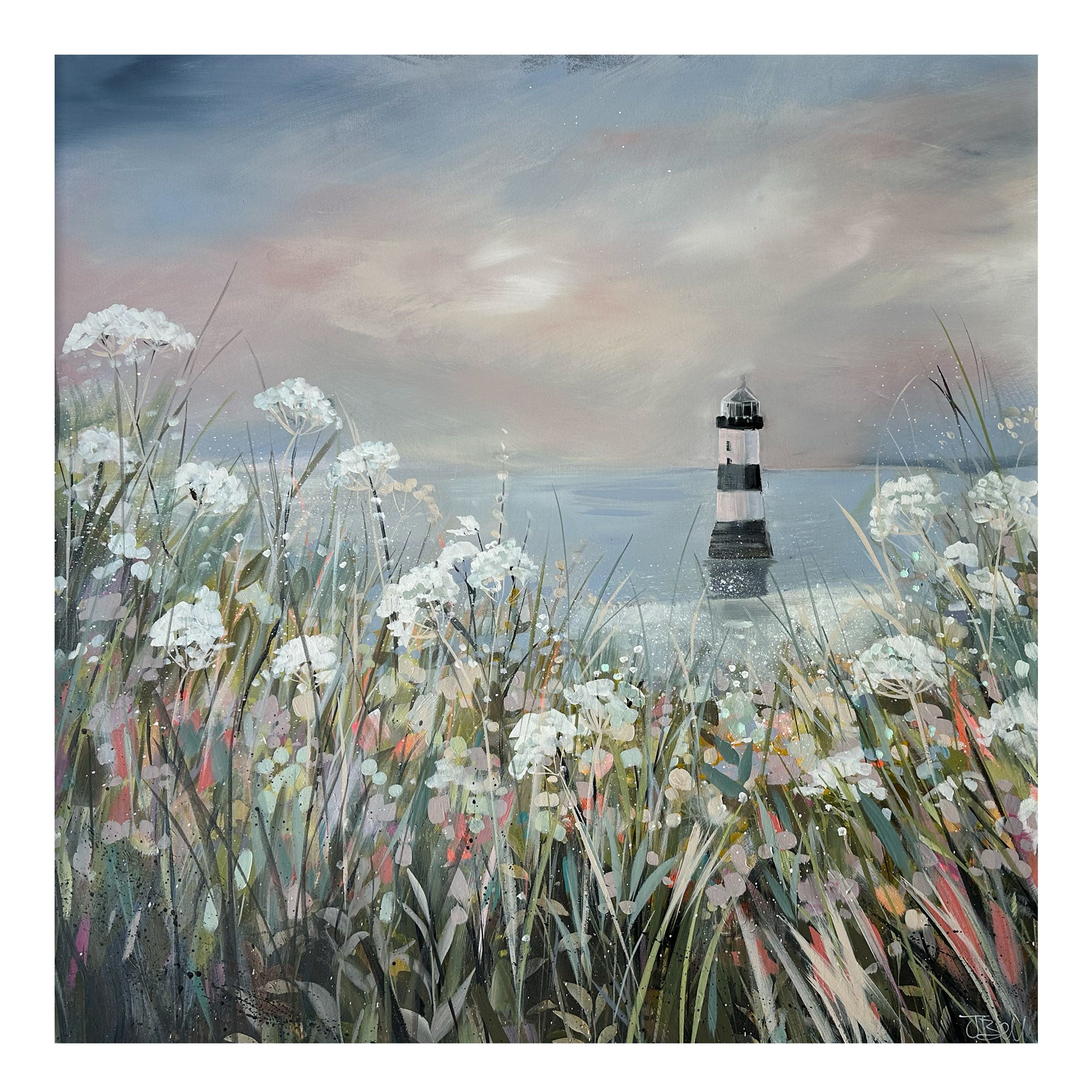 Penmon Dusk - Original Acrylic by Janet Bell – Janet Bell Gallery ...