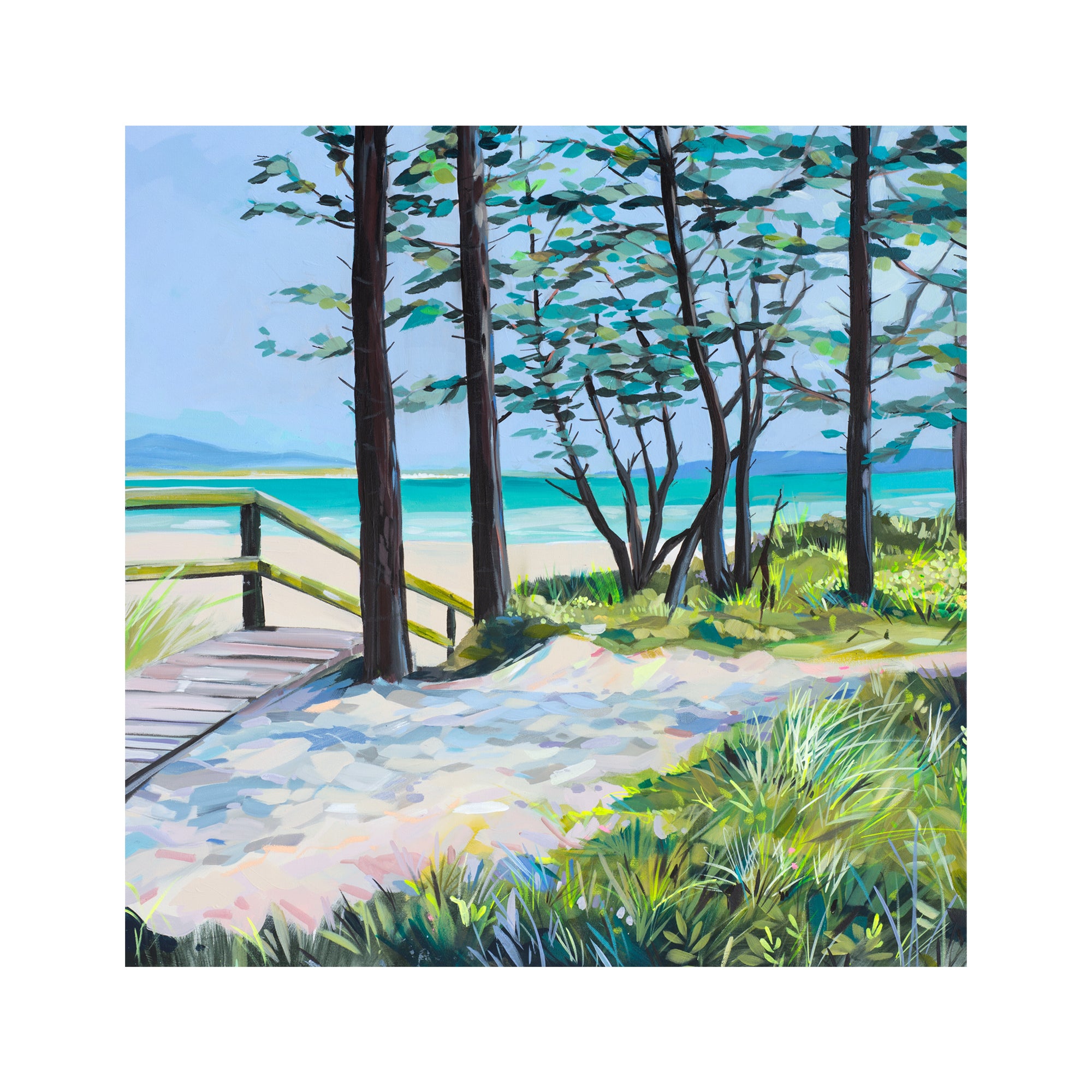 Silver Bay - Limited Edition Print on Canvas by Janet Bell – Janet Bell ...