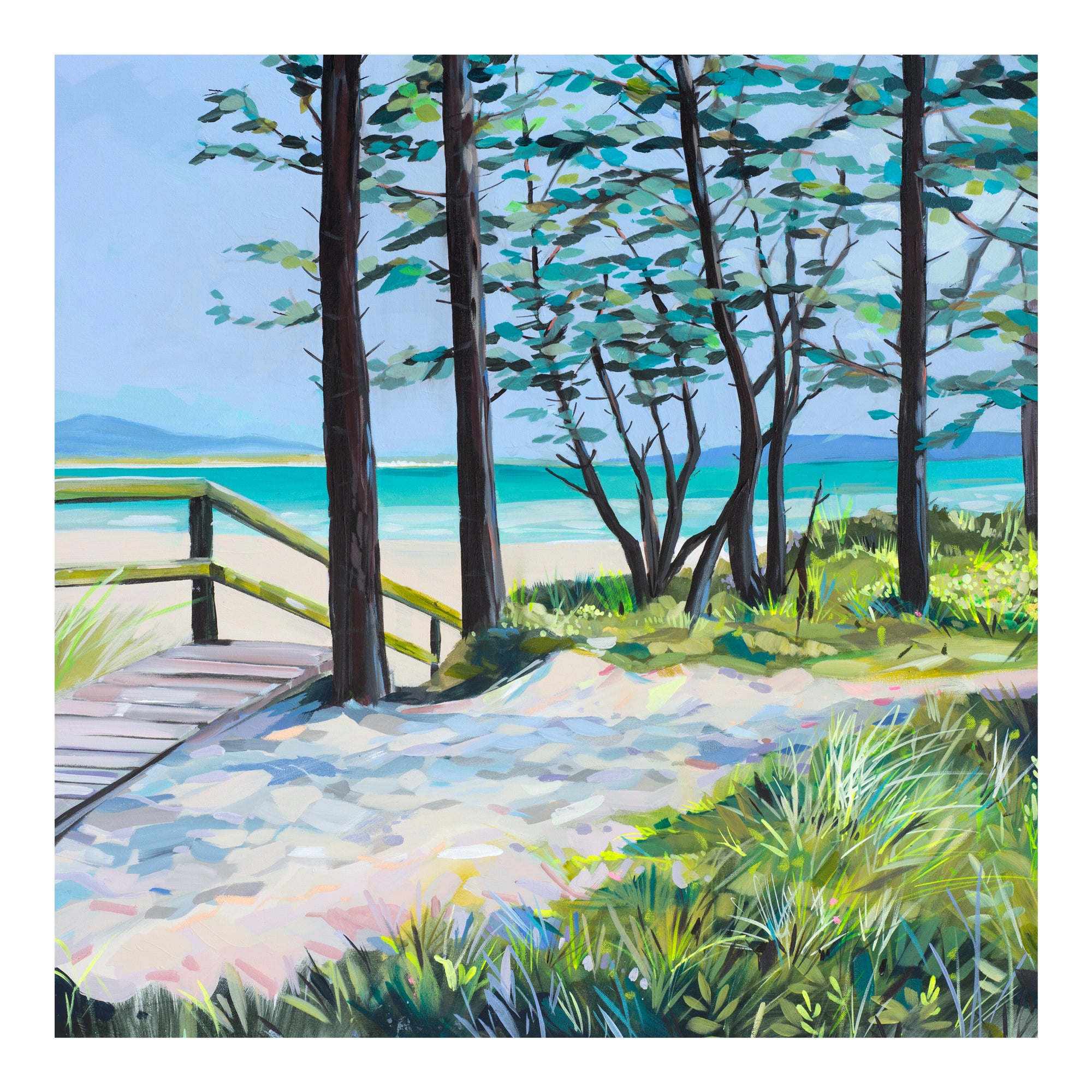 Silver Bay - Limited Edition Print on Canvas by Janet Bell – Janet Bell ...