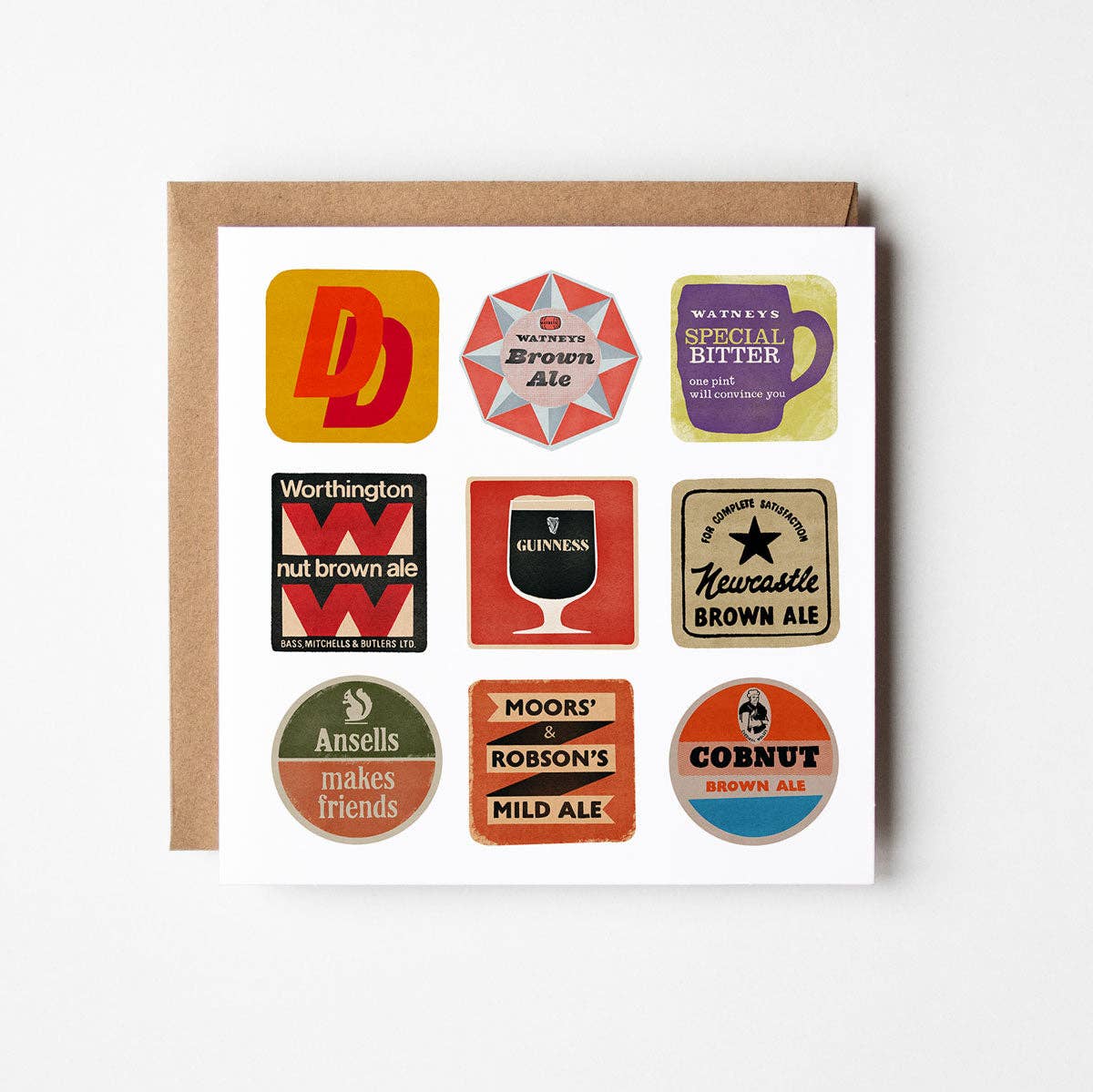 Design Smith Card - Beer Mats – Janet Bell Gallery & Lifestyle Store