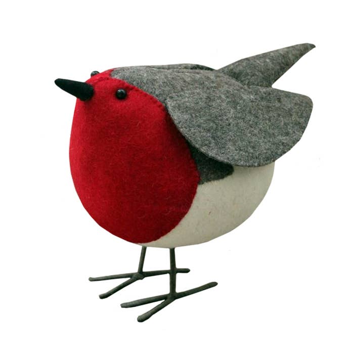 Fiona Walker England - Classic Standing Christmas Robin - XL – Janet ...