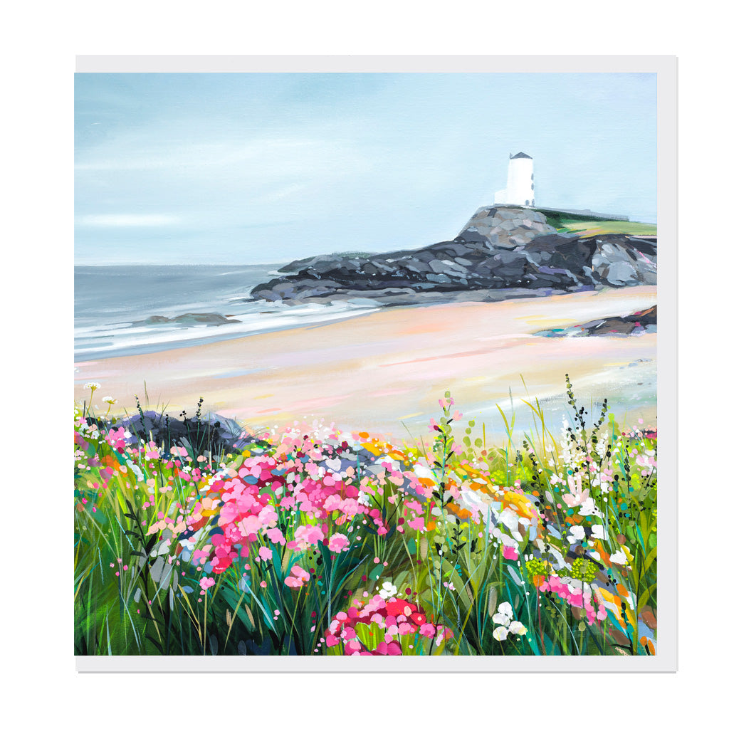 Llanddwyn Pinks Card – Janet Bell Gallery & Lifestyle Store