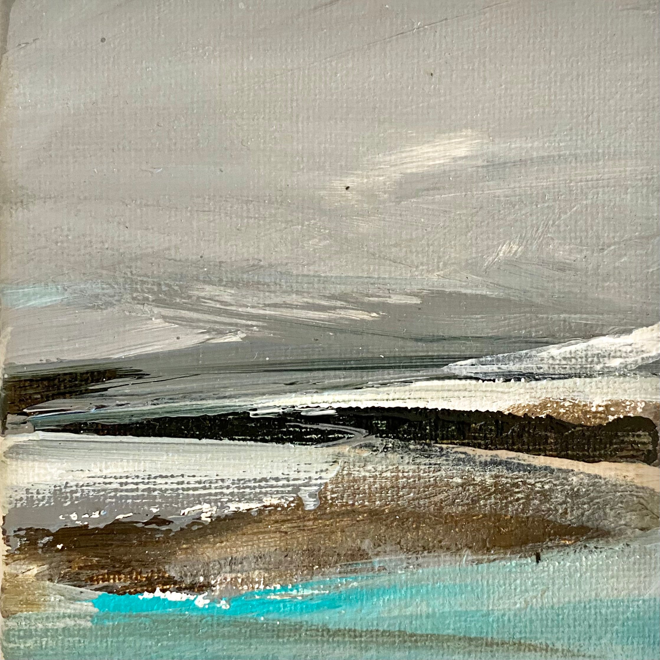 White beach - Original Painting by Janet Bell – Janet Bell Gallery ...