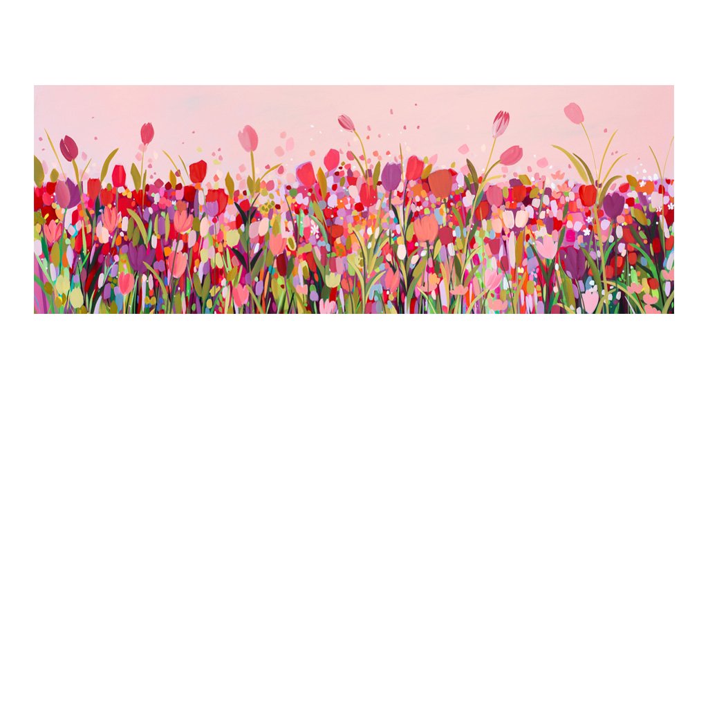 Tulip Field Canvas by Janet Bell – Janet Bell Gallery & Lifestyle Store