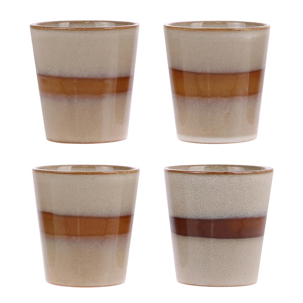 HKliving 70's Ceramics Coffee Mug - Snow – Janet Bell