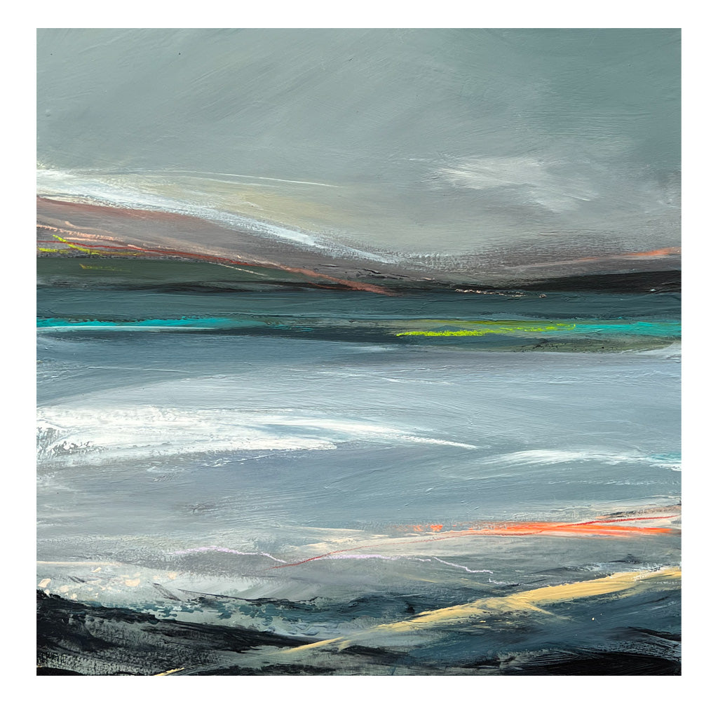 Across the Water - Original Acrylic by Janet Bell – Janet Bell Gallery ...